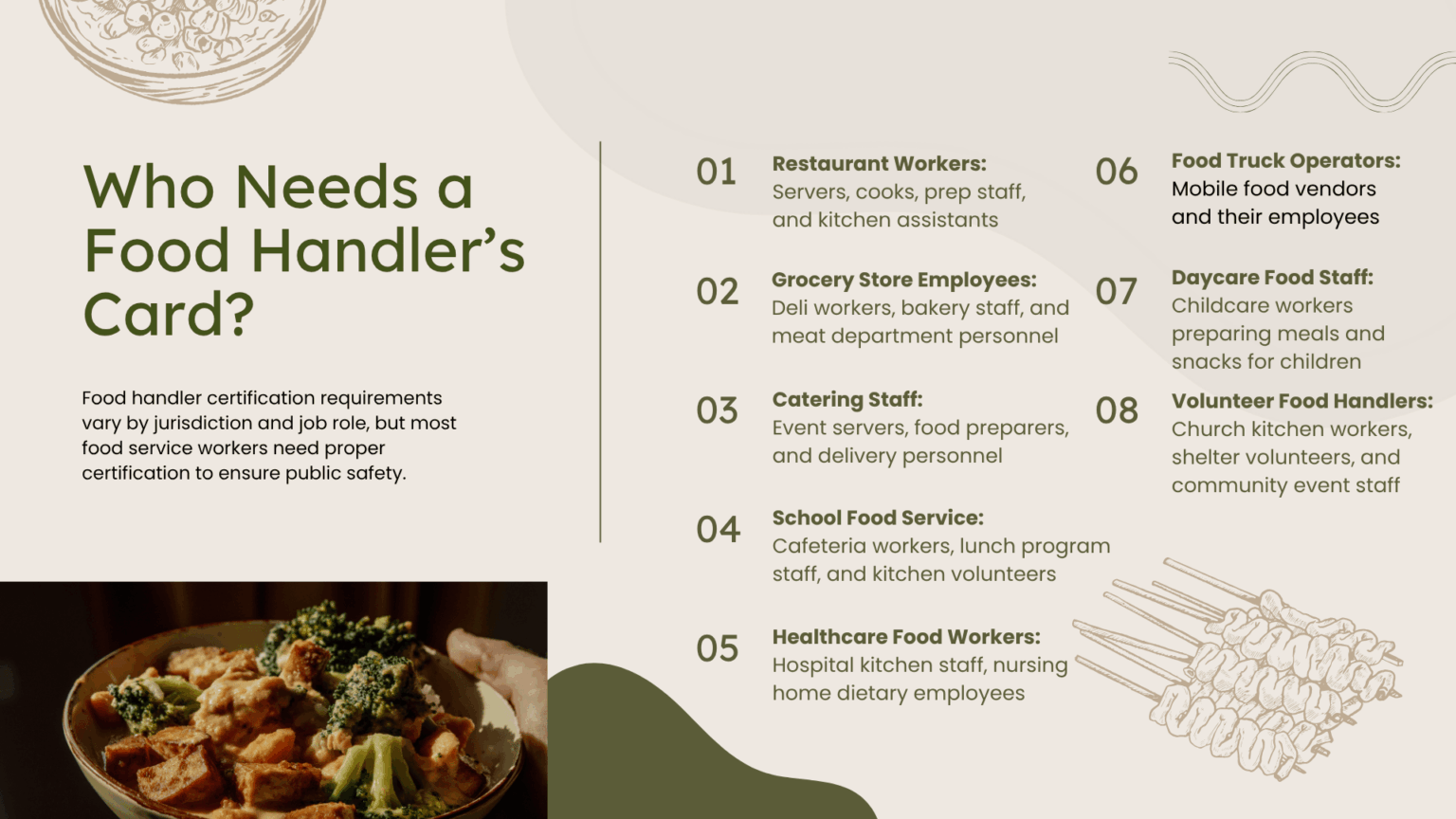 Food Handler Certification Practice Test - Greentestprep