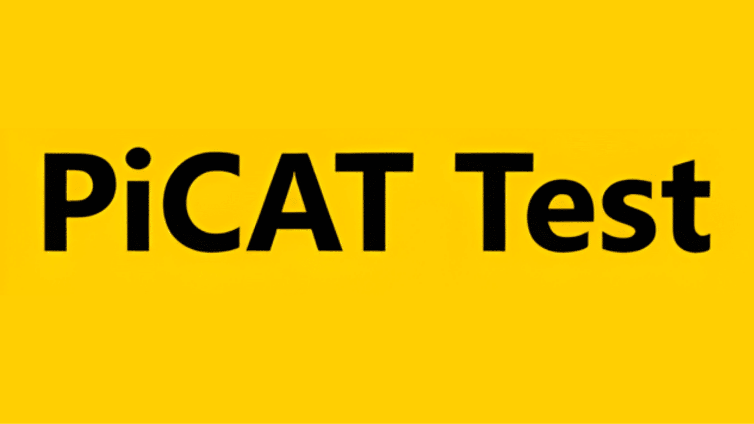 Official PiCAT Test Guide - Resources and Tips - Greentestprep